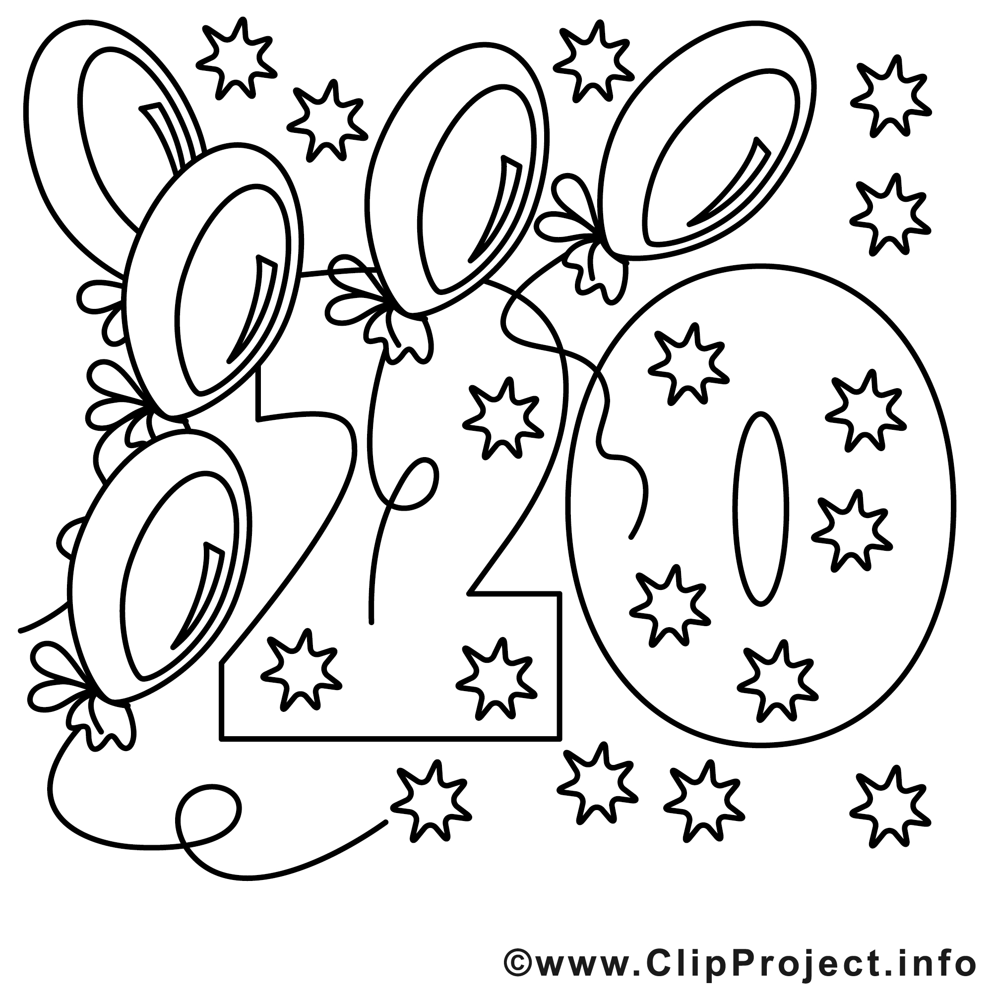 20 ans clip arts – Anniversaire à imprimer - Anniversaire coloriages ...