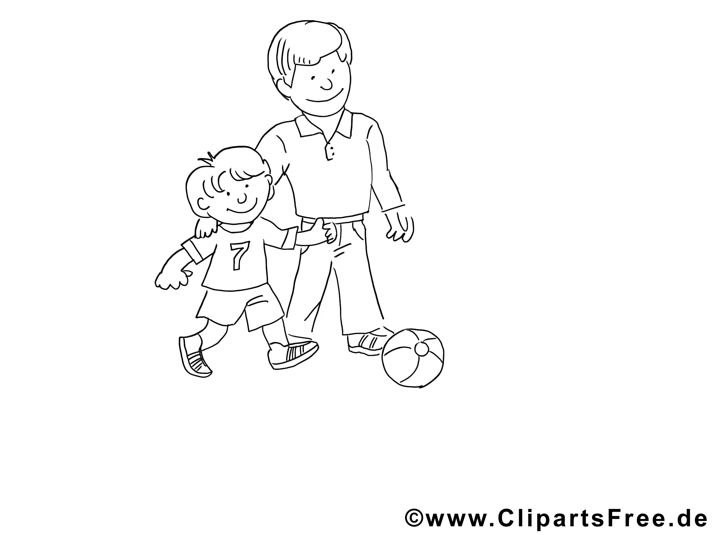 Famille clip arts – Fête des pères à imprimer - Fête des pères ...