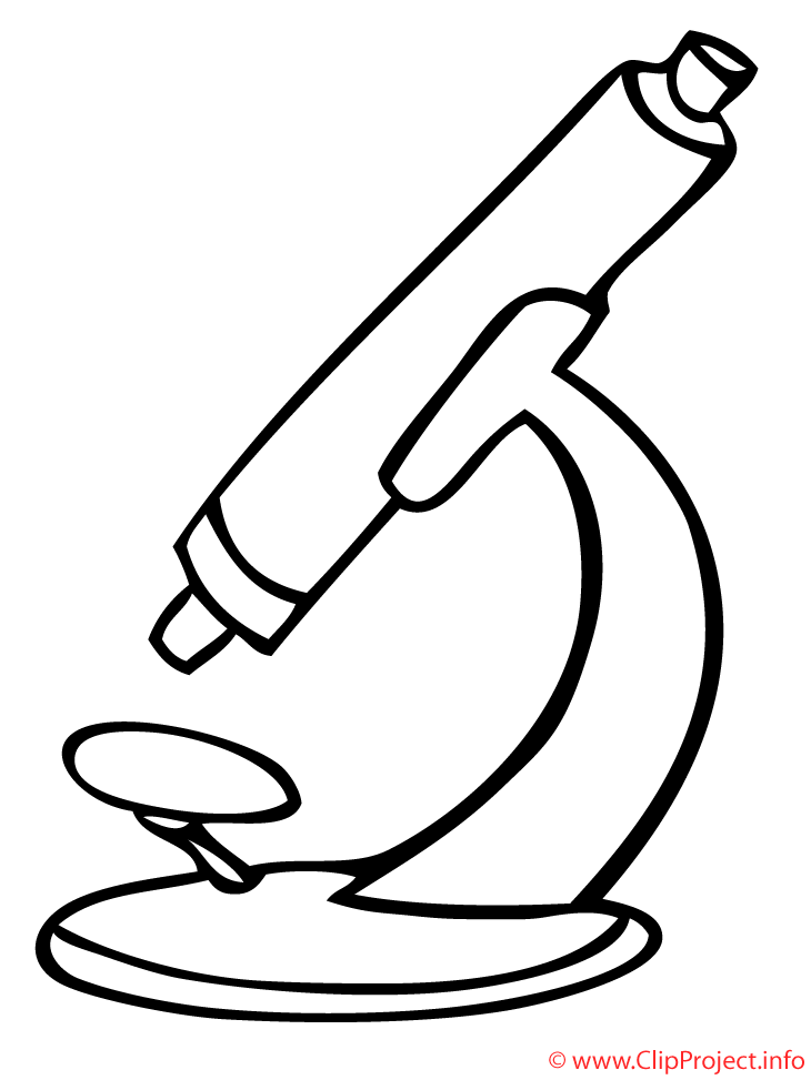 Microscope coloriage - Objets coloriages dessin, picture, image ...