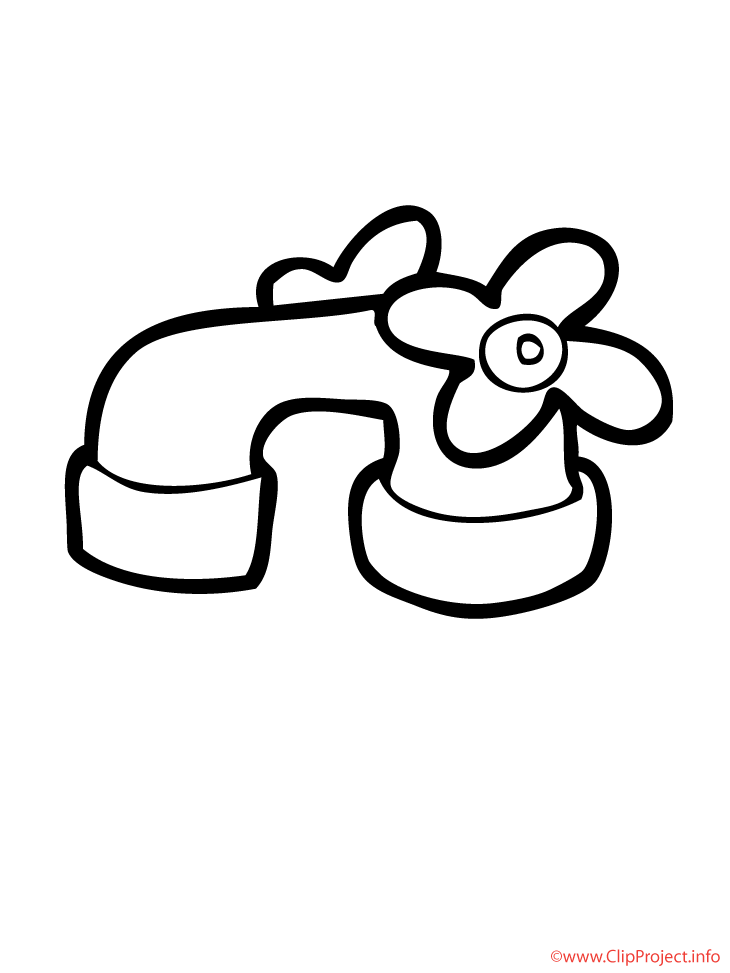 Robinet À Colorier | Coloriage robinet – ETXOD