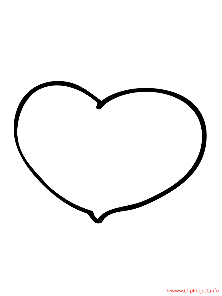 La bille le coeur coloriage - Saint Valentin cartes pour la coloration ...