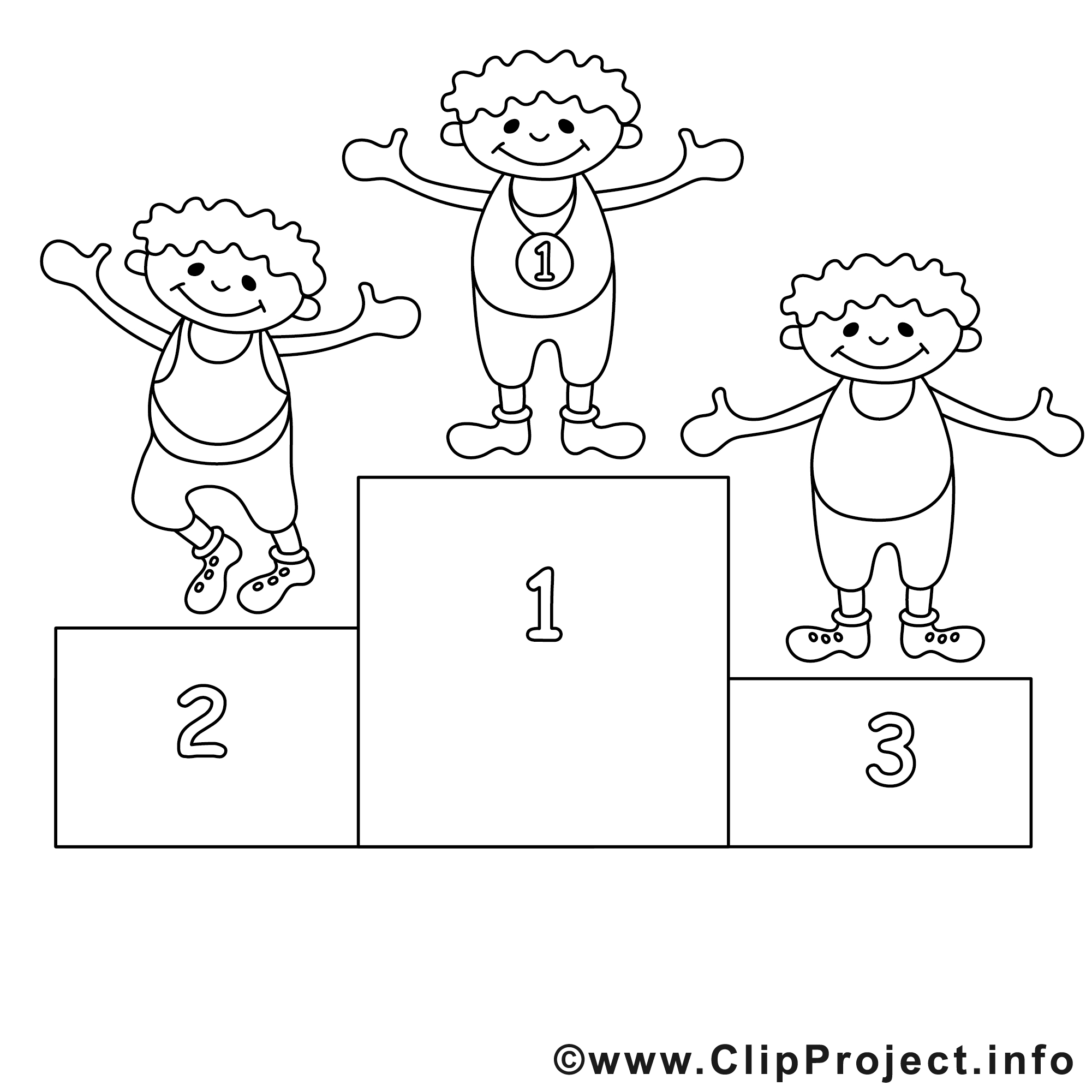 Podium Kleurplaat Coloriage Para Podio Colorear Dessin Educol Podest ...
