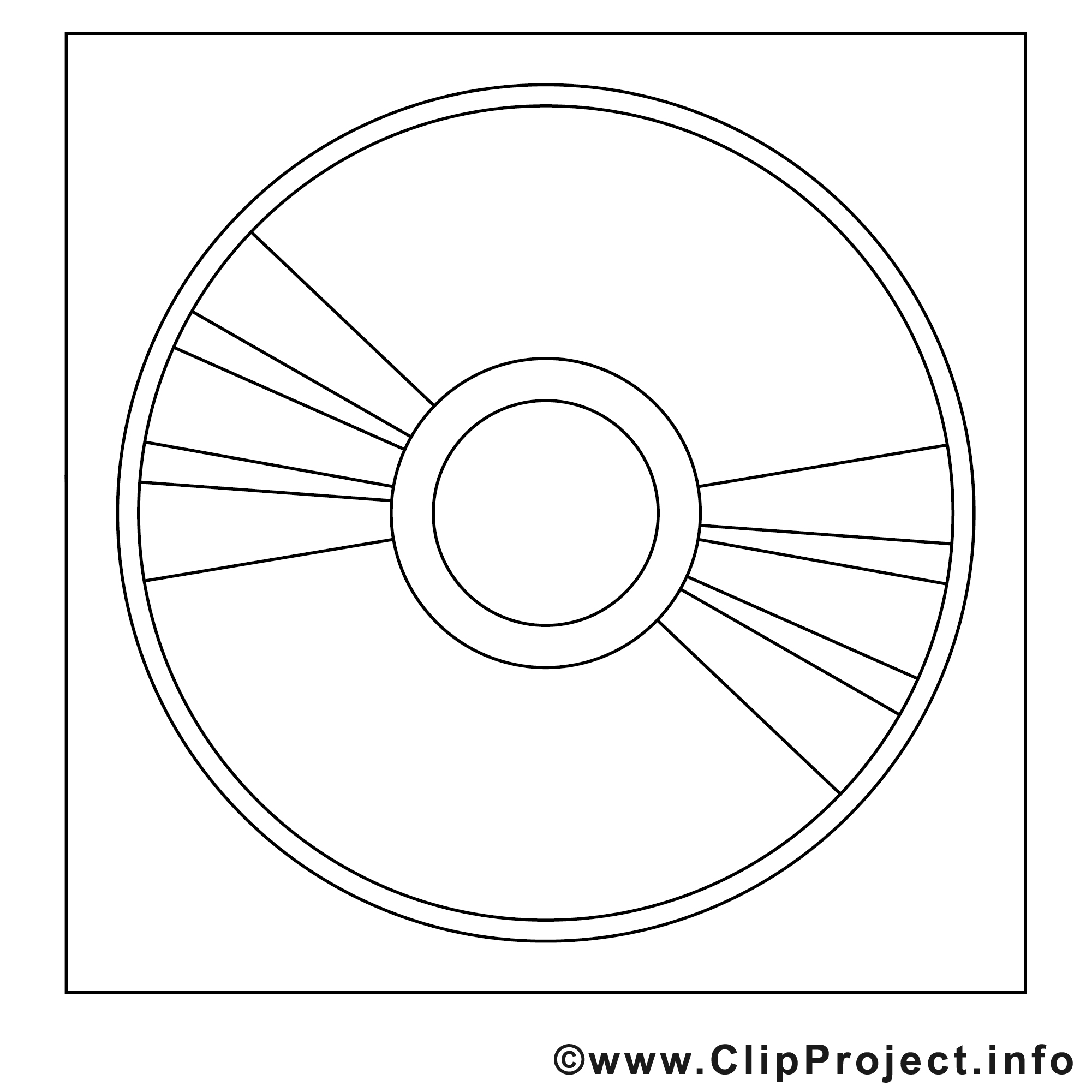 Disque image – Travail images à colorier - Travail coloriages dessin ...