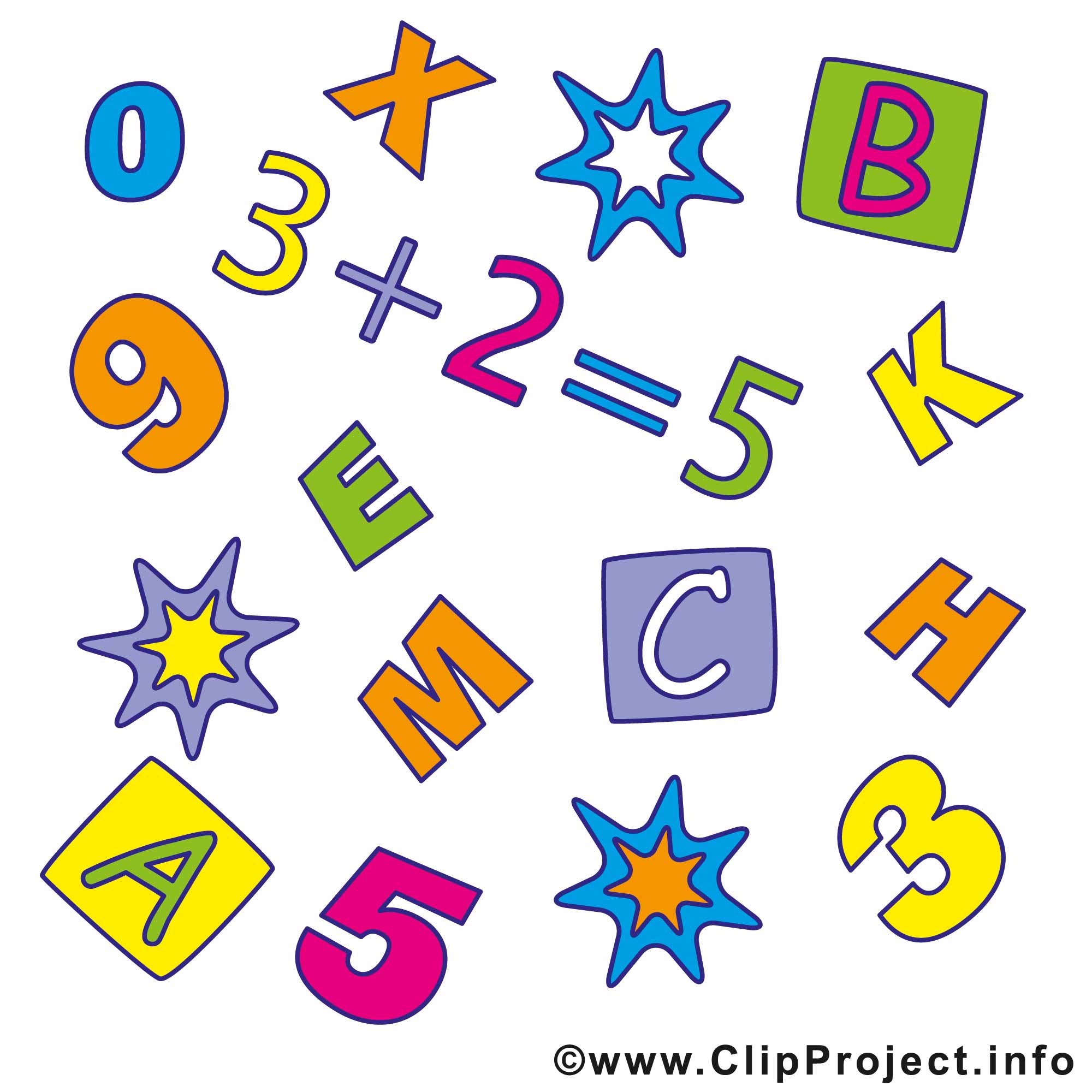 Math images – Début école dessins gratuits - Début de l'École ...