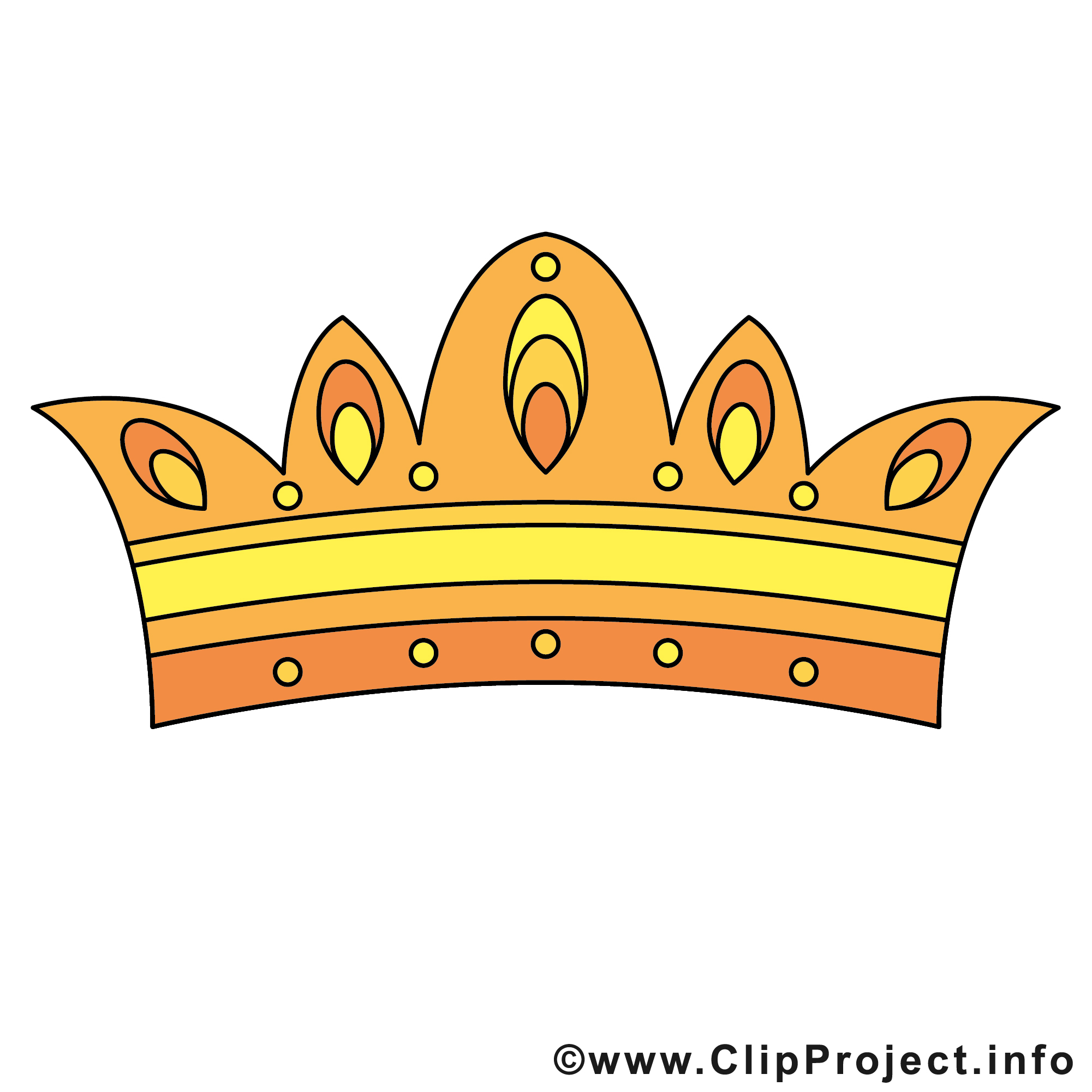Couronne dessins gratuits - Roi clipart gratuit - Divers dessin ...