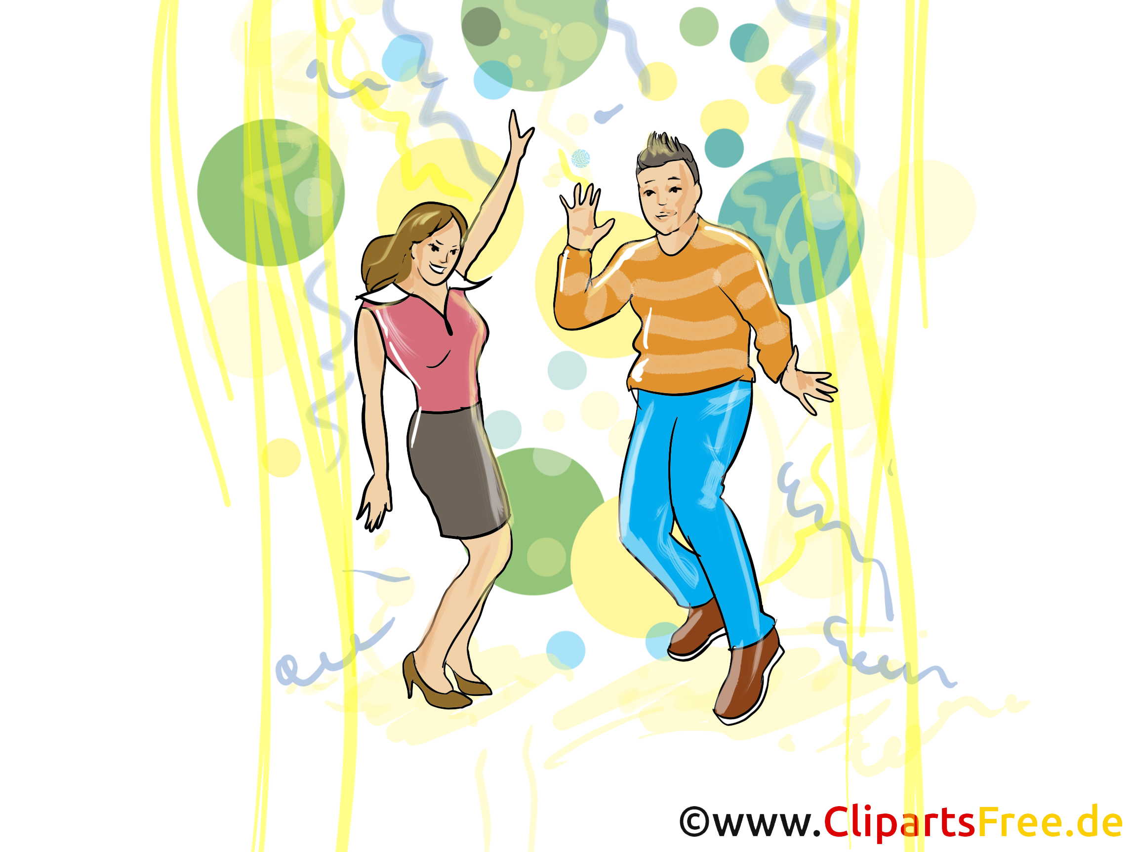 Bal en plein air images - Soirée clip art gratuit - Faire la fête ...