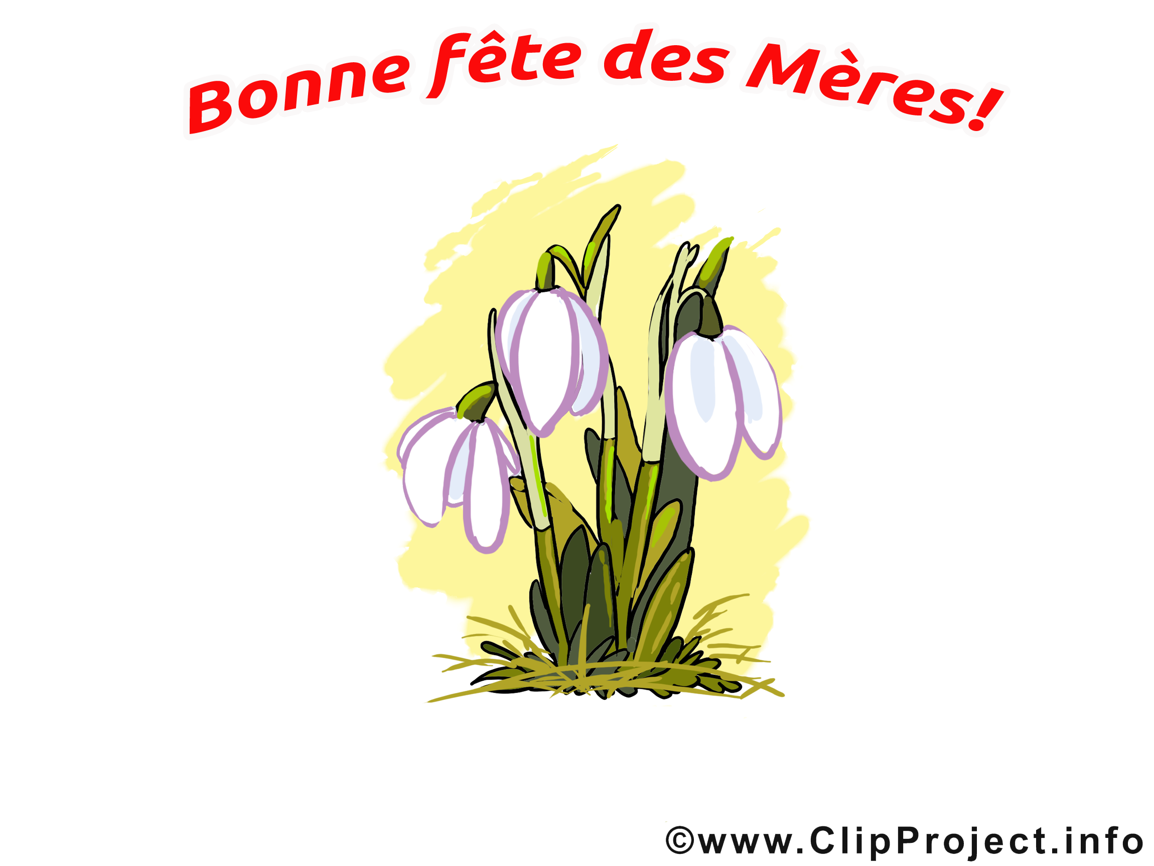 Cliparts gratuis fleurs – Fête des Mères images - Fête des Mères ...