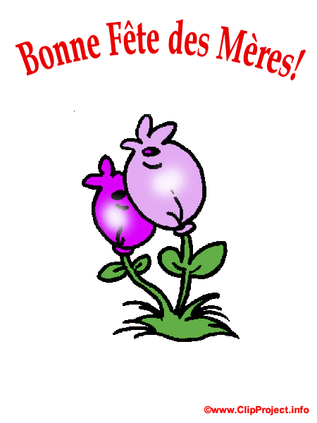 Fete des Meres Carte postale de fleur telecharger gratuitement - Fête ...