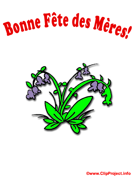 Fete des Meres carte telechargement gratuit - Fête des Mères clipart ...