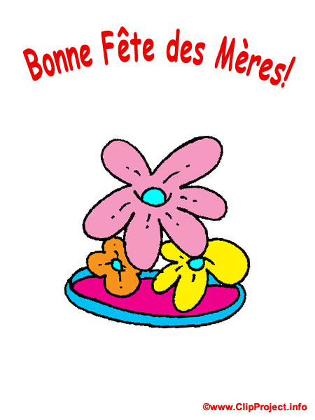 Fete des Meres fleur carte postale telecharger gratuitement - Fête des ...