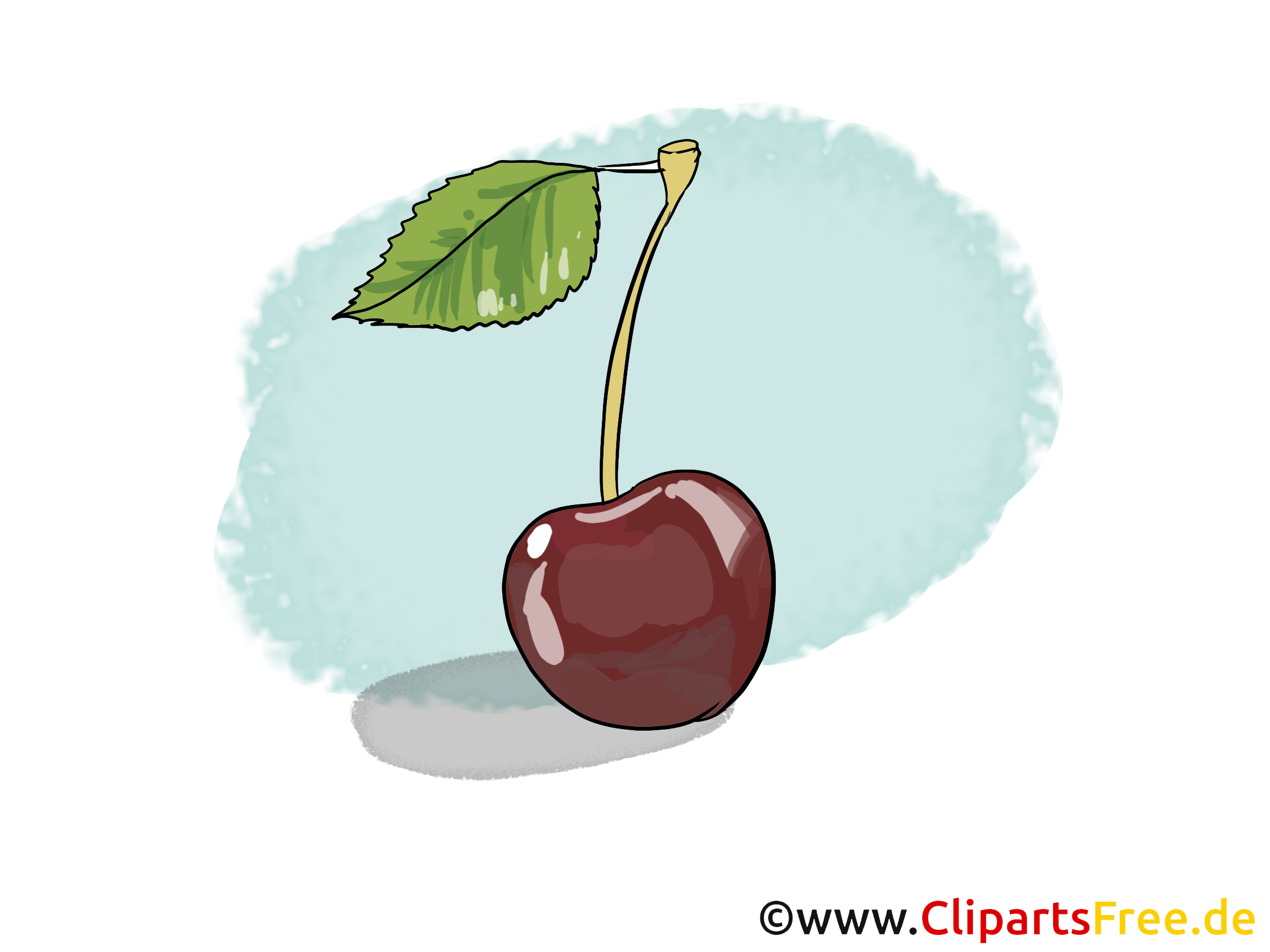 Cerise clip arts gratuits - Fruits illustrations - Fruits et légumes ...