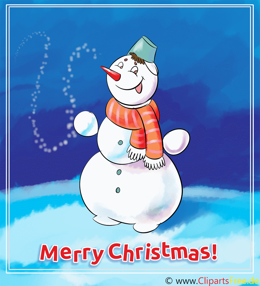 Bonhomme de Neige Gif Animation gratuite - Noël Gifs animés dessin ...