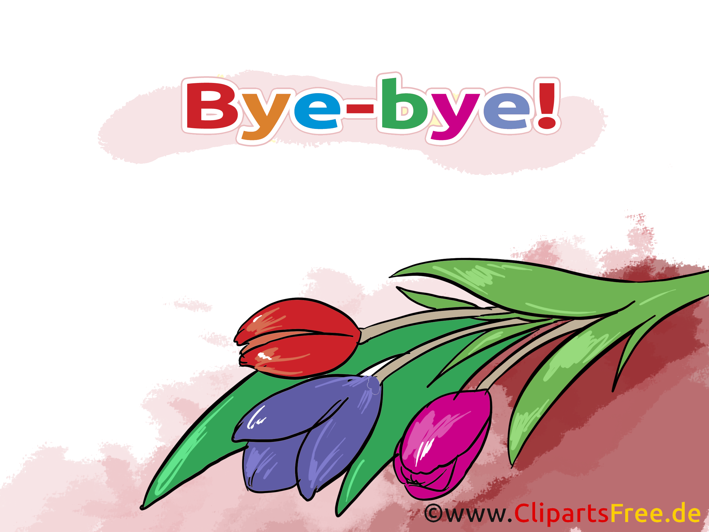 Fleurs adieu illustration à télécharger gratuite - Adieu dessin ...