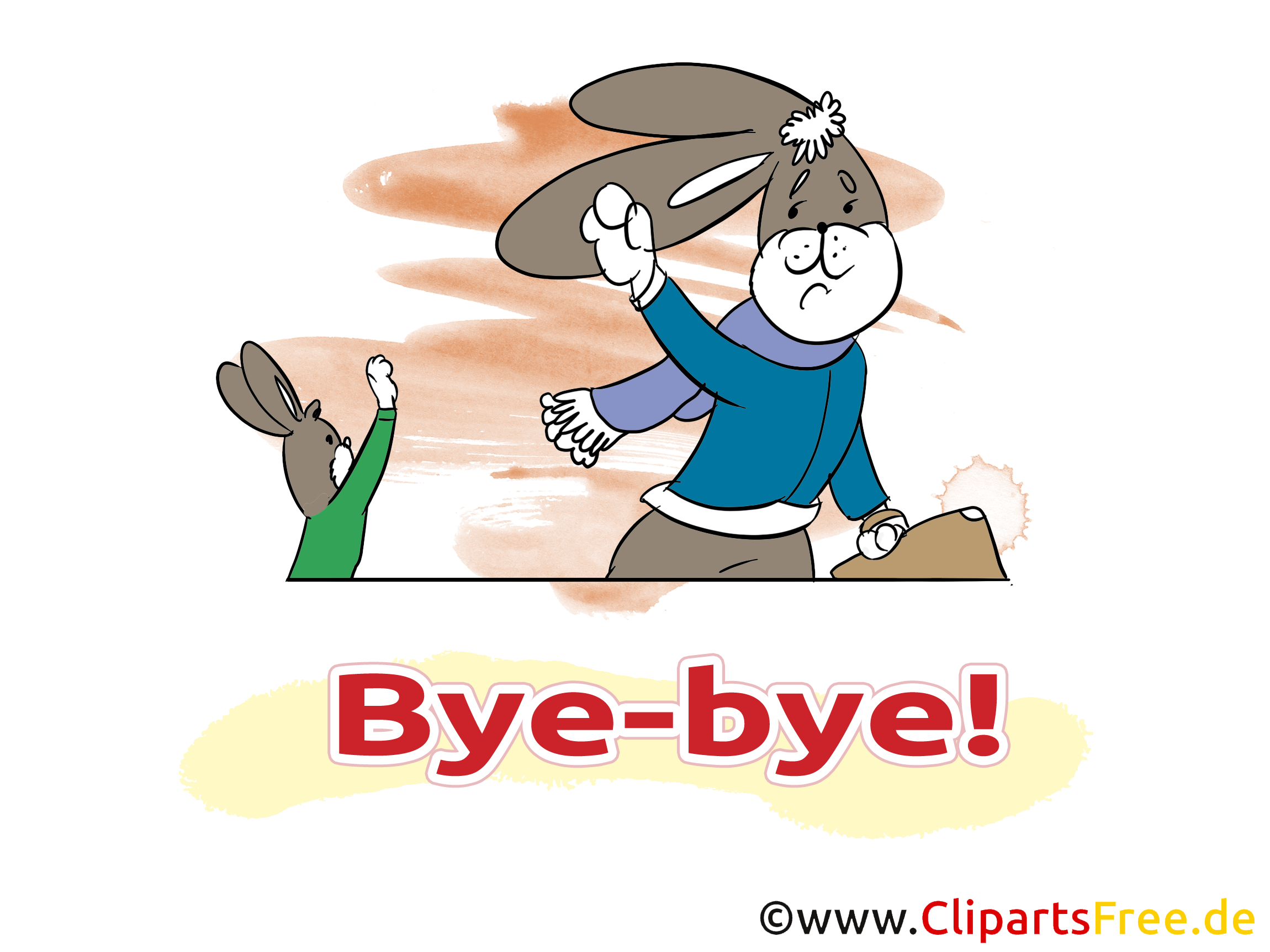 Lapin clipart gratuit - Adieu images - Adieu dessin, picture, image ...