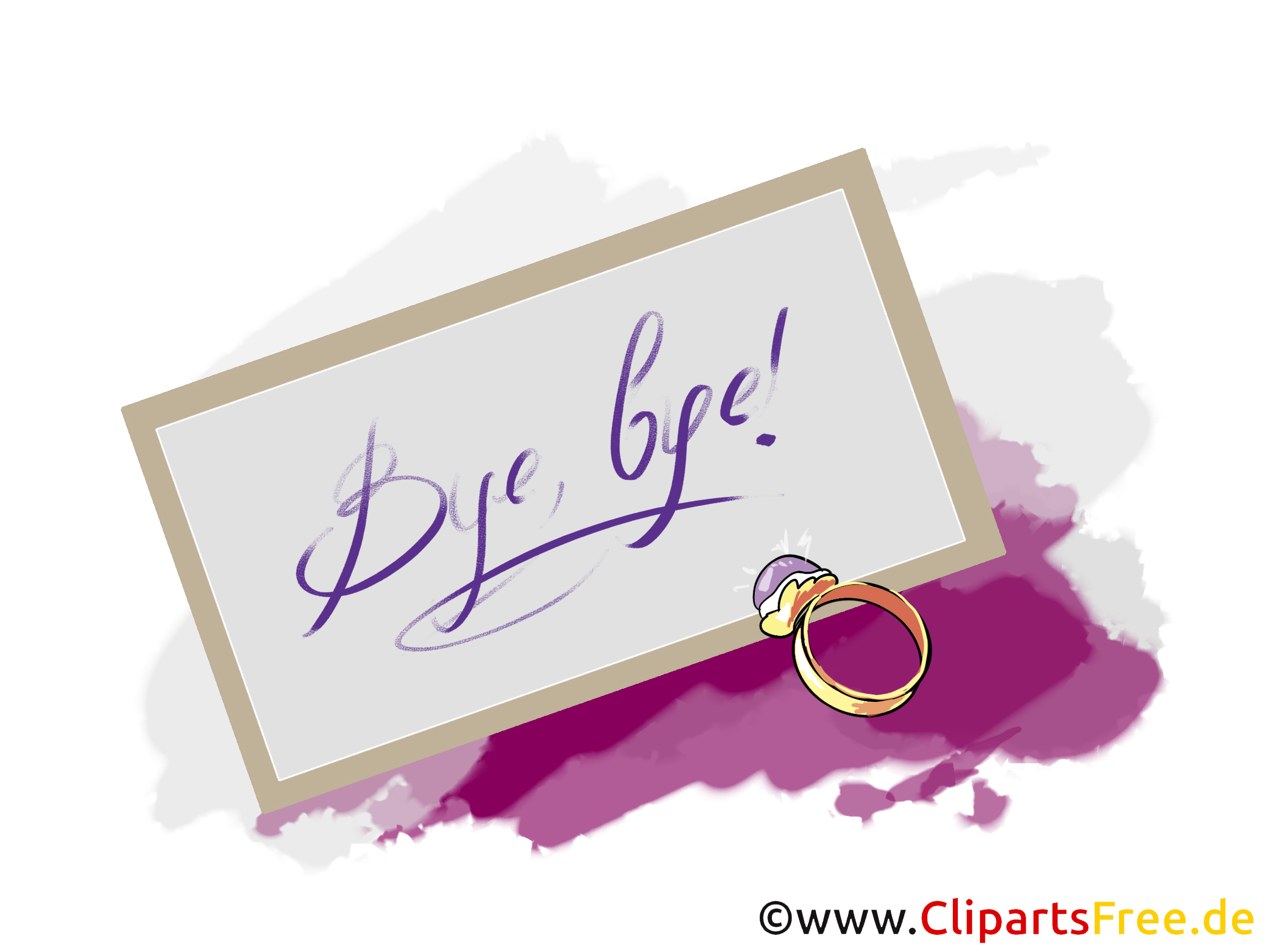 Lettre image gratuite - Adieu cliparts - Adieu dessin, picture, image ...