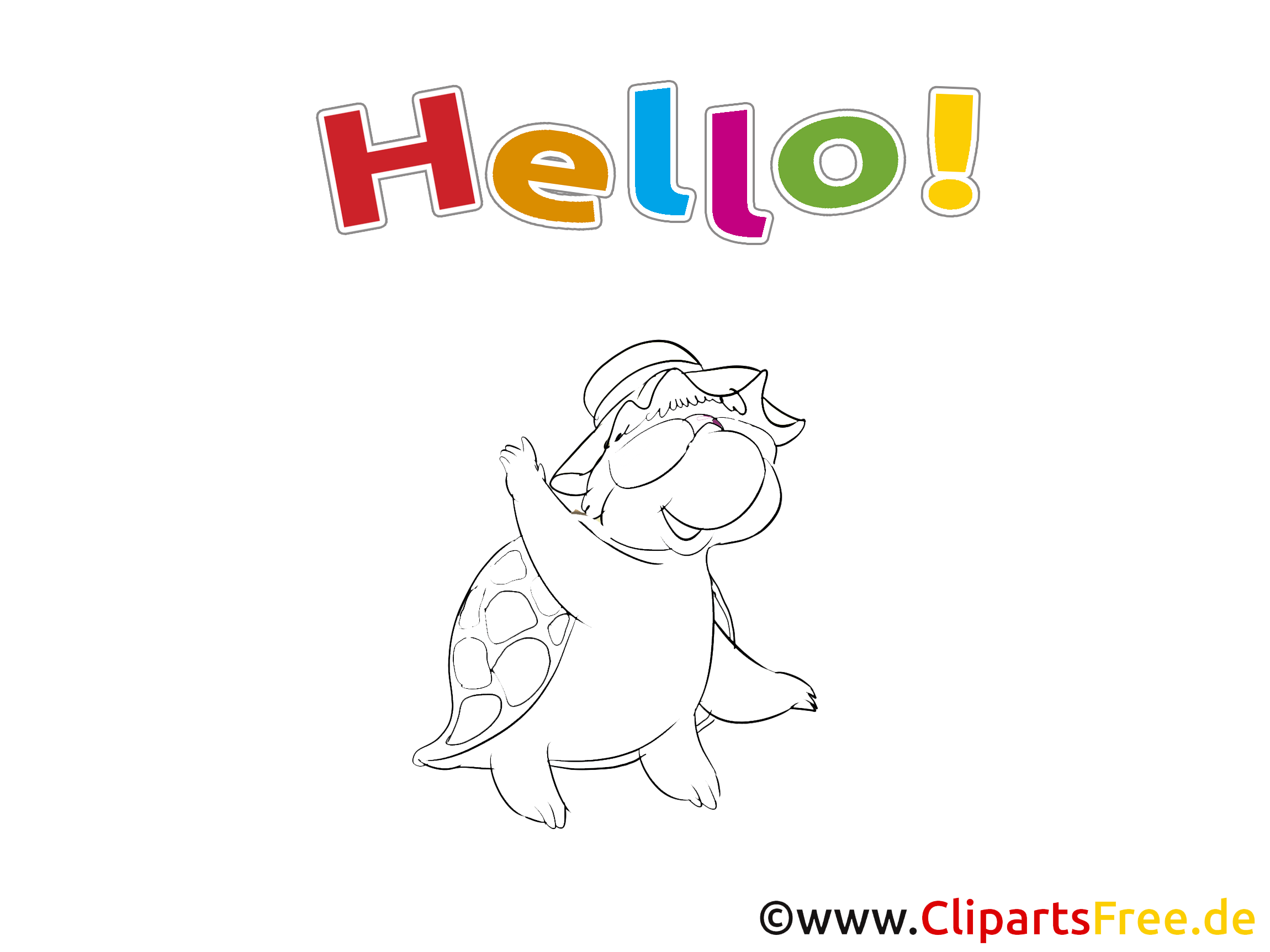 Dessin à colorier tortue - Salut images - Bonjour dessin, picture ...