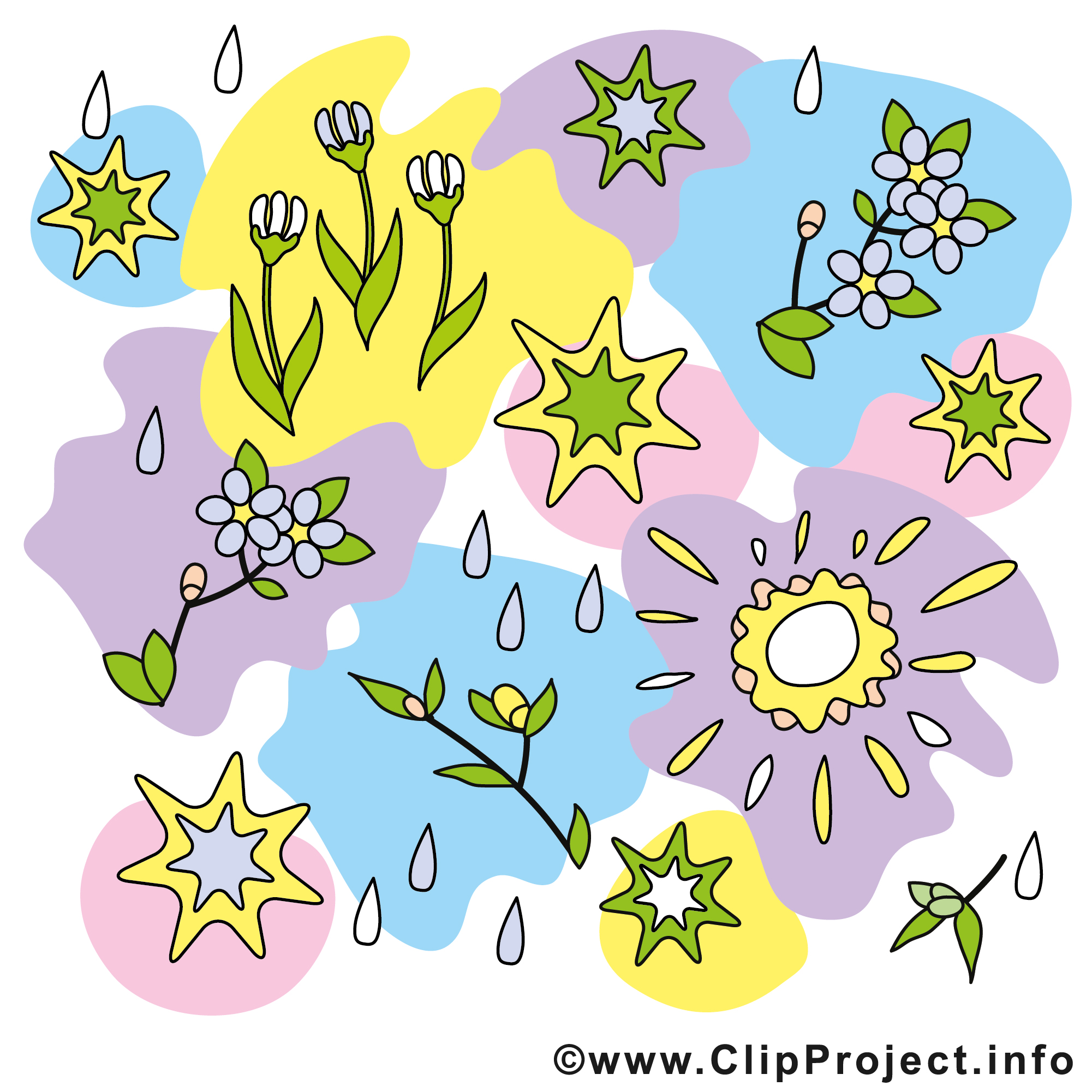 Printemps clip art gratuit – images gratuites - Printemps clipart ...