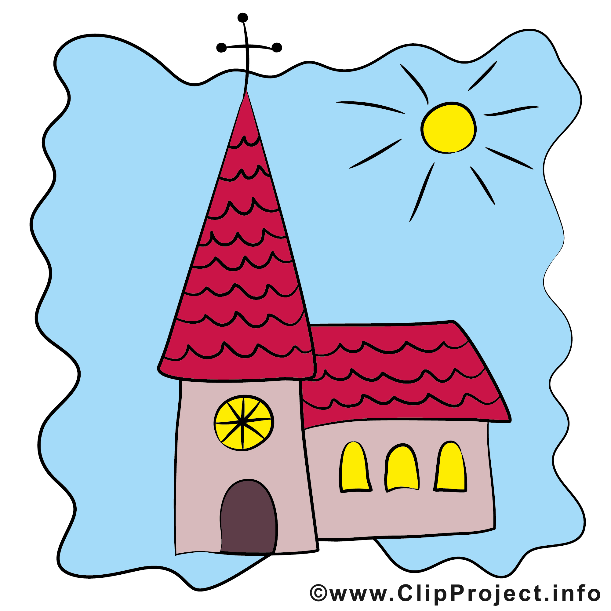 Église image à télécharger – Confirmation clipart - Confirmation dessin ...