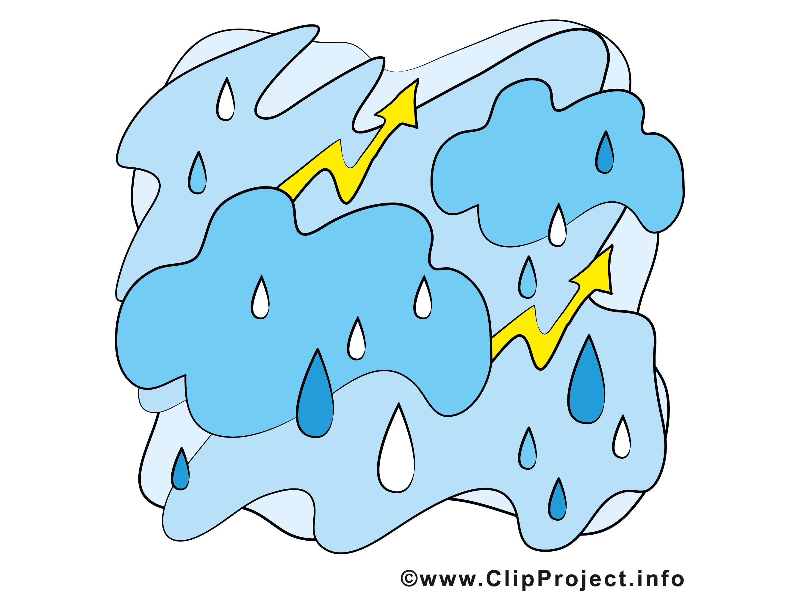 Mauvais temps images gratuites – Orage clipart gratuit - Temps images ...