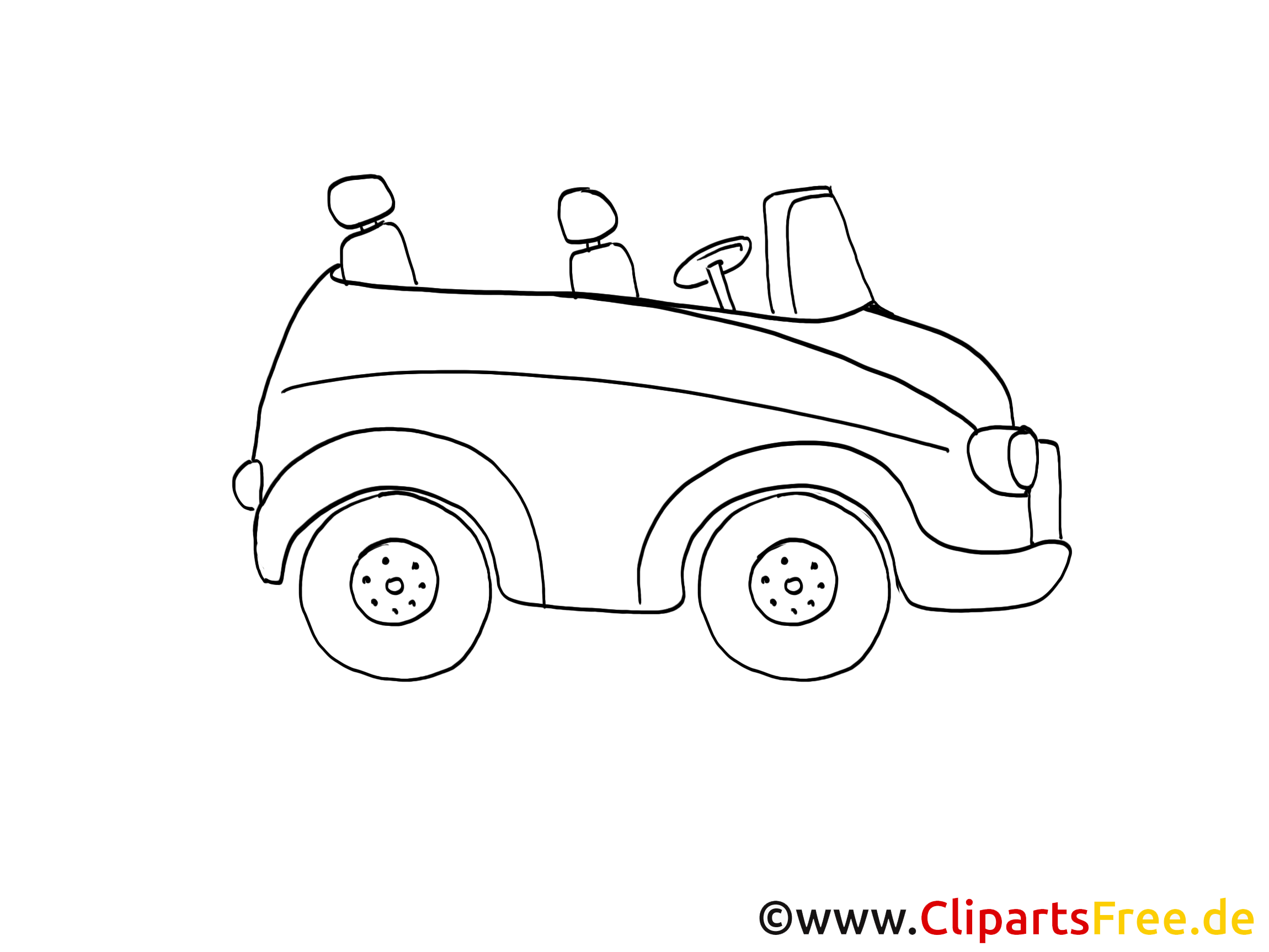 Voiture Coloriage Maternelle Coloriage Voiture Avec Enfant Au Volant